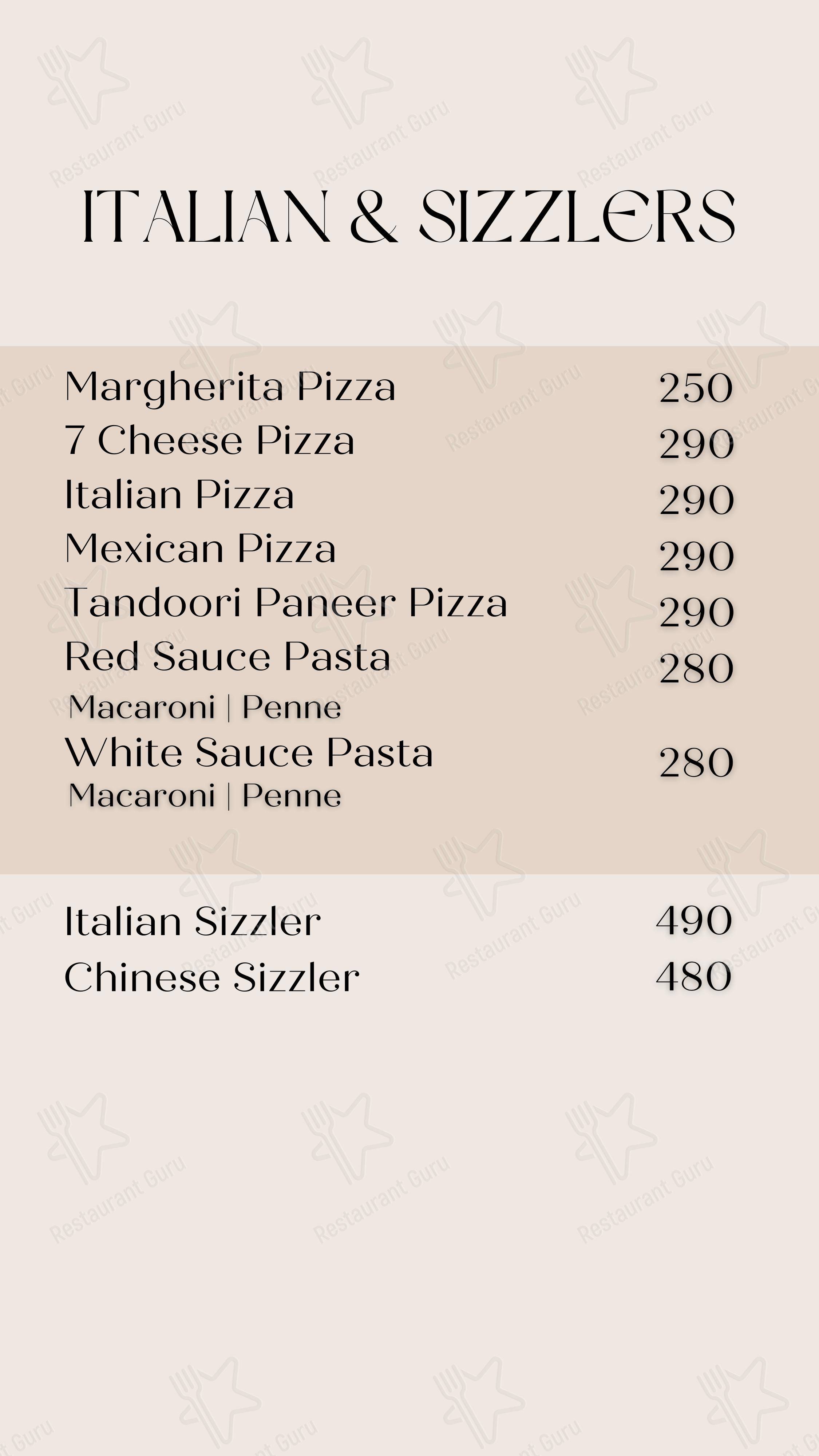 Menu at Indian Salt, Vadodara, Besides