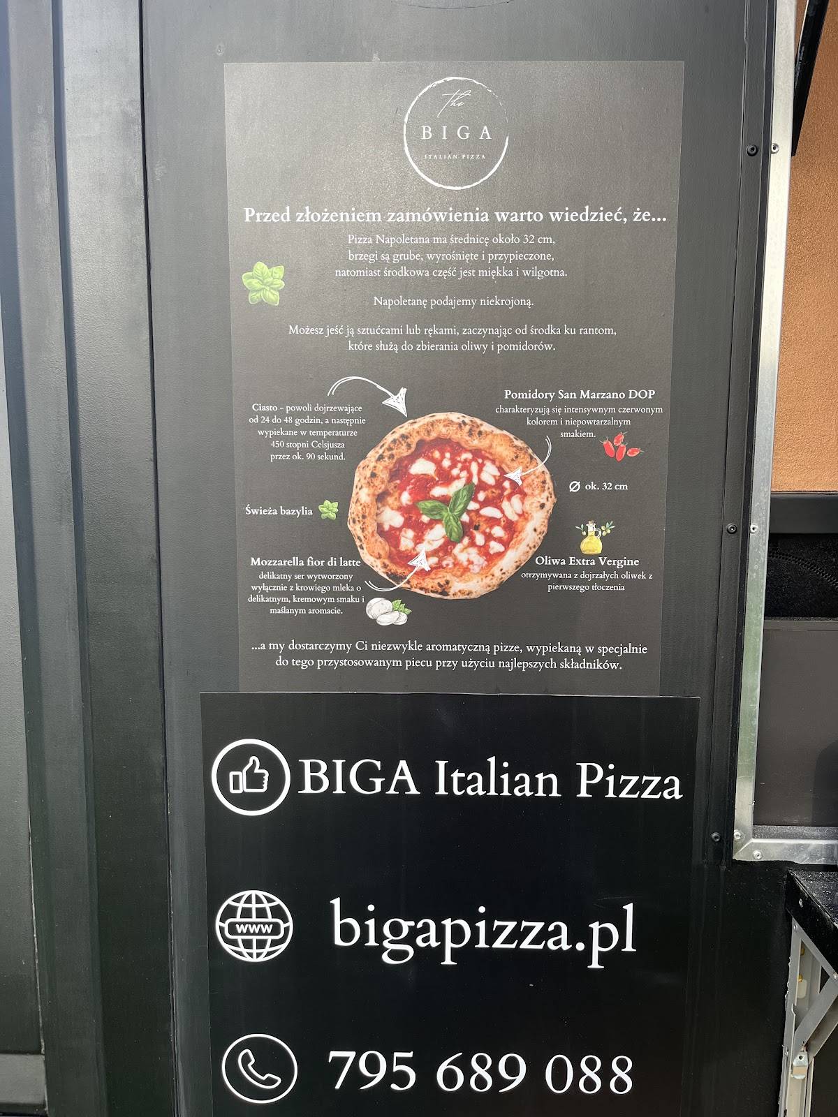 Menu at JASPER Italian Pizza restaurant, Długołęka