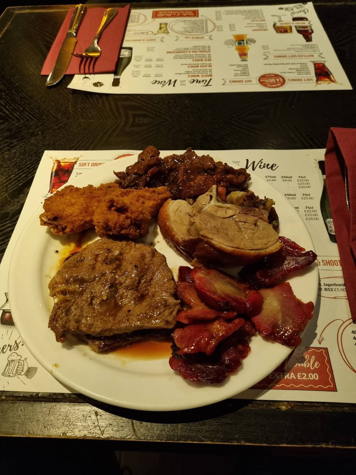 Menu at JRC Global Buffet restaurant, Watford, 23-33 The Parade