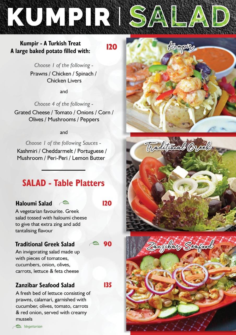 Menu at Jimmy's Killer Prawns Gateway restaurant, Umhlanga, Shop G340 ...