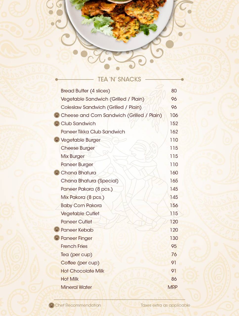 Menu at Kaveri Restaurant, Ranchi, Shop 9-11