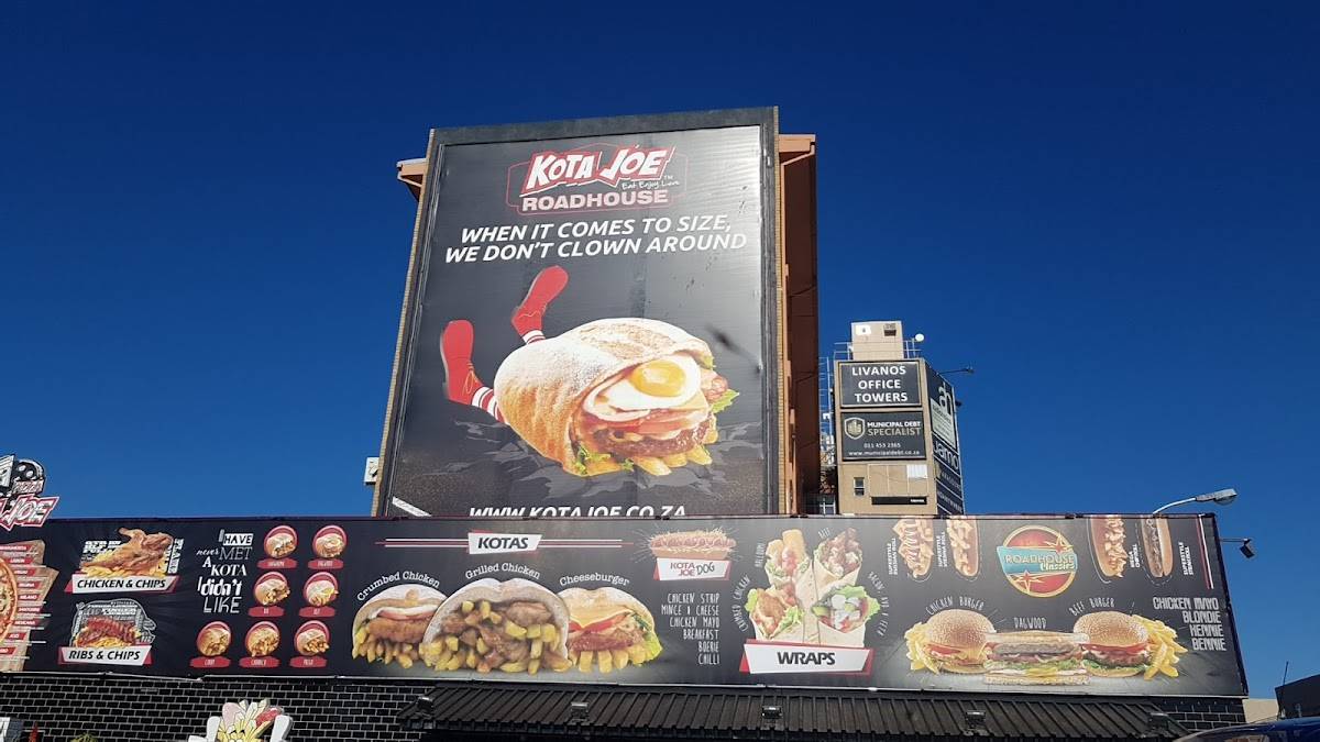 Menu at Kota Joe Roadhouse - Edenvale restaurant, Edenvale, 13 Van ...