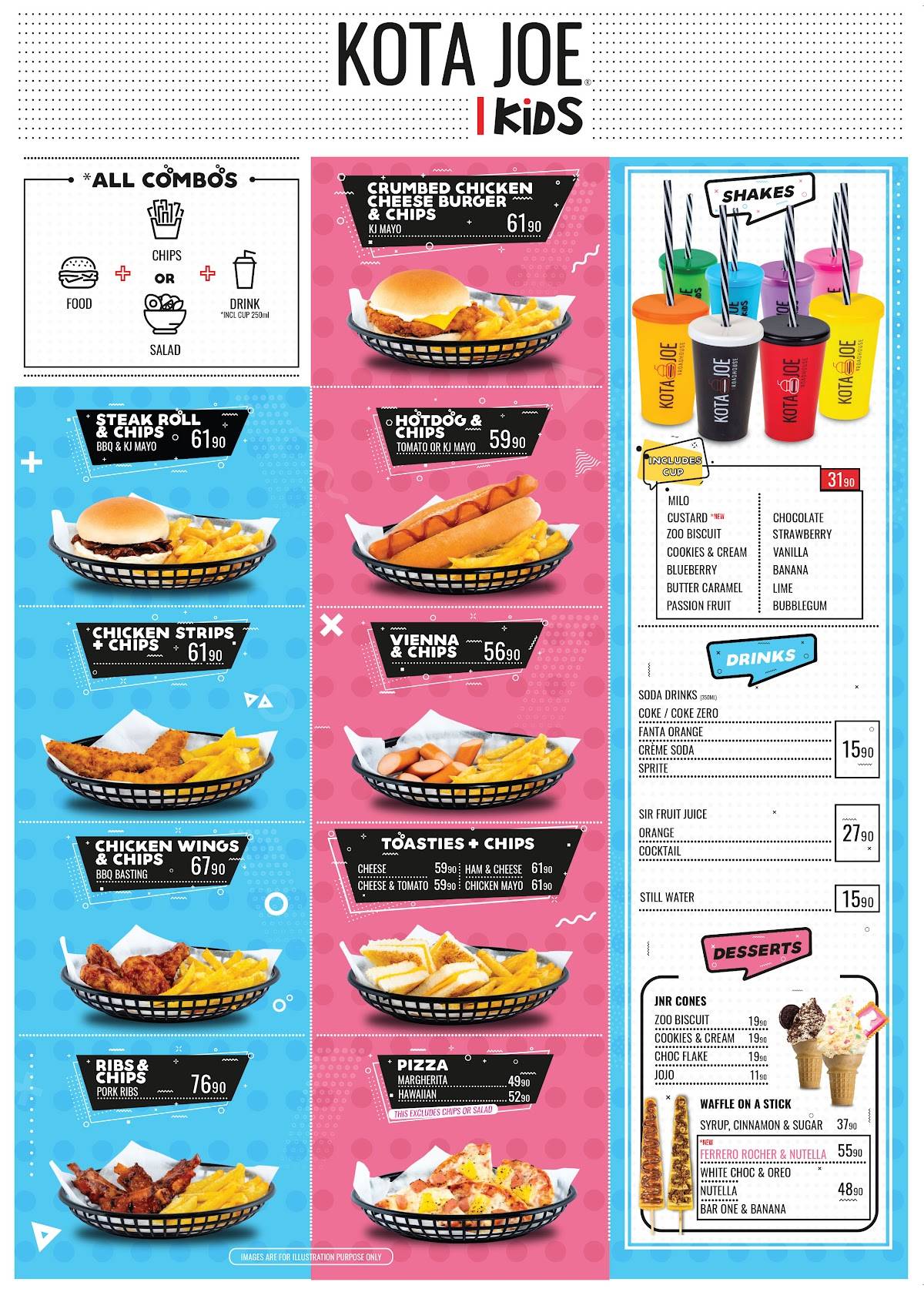 Menu at Kota Joe Roadhouse - Edenvale restaurant, Edenvale, 13 Van ...