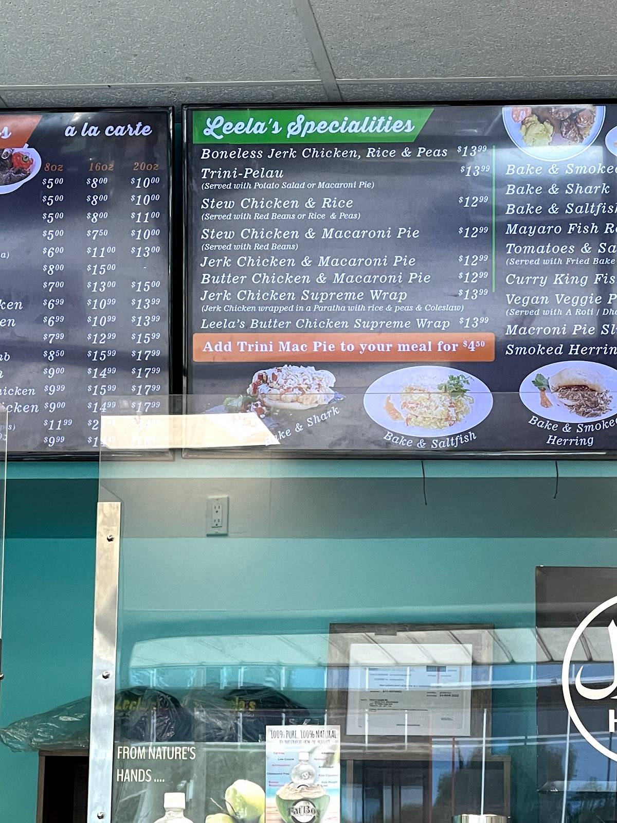 Menu at Wicked Carib, Caribbean Food Culture restaurant, Toronto