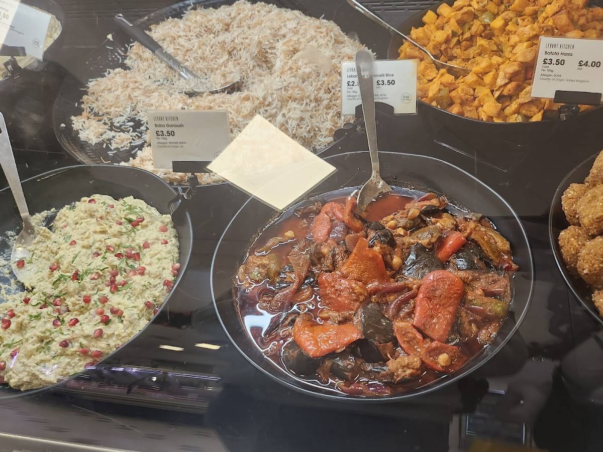 Menu at Levant Kitchen restaurant, London