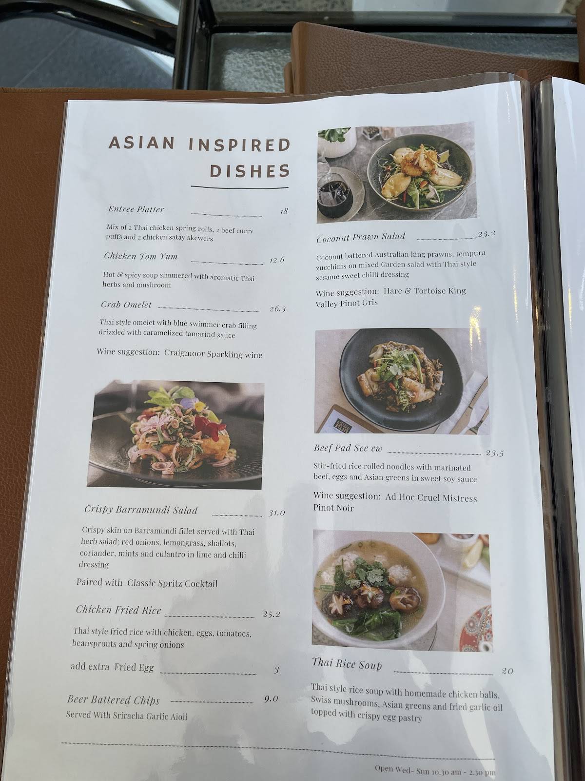 Menu at Little Glass Room Bar & Restaurant, Mount Gravatt