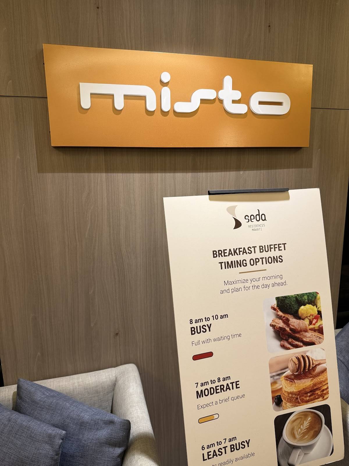 Carta del restaurante Misto All-Day Dining, Makati