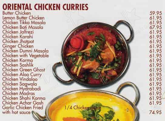 Menu at My Diners Pavilion Mall restaurant, Durban, Shop CL 05