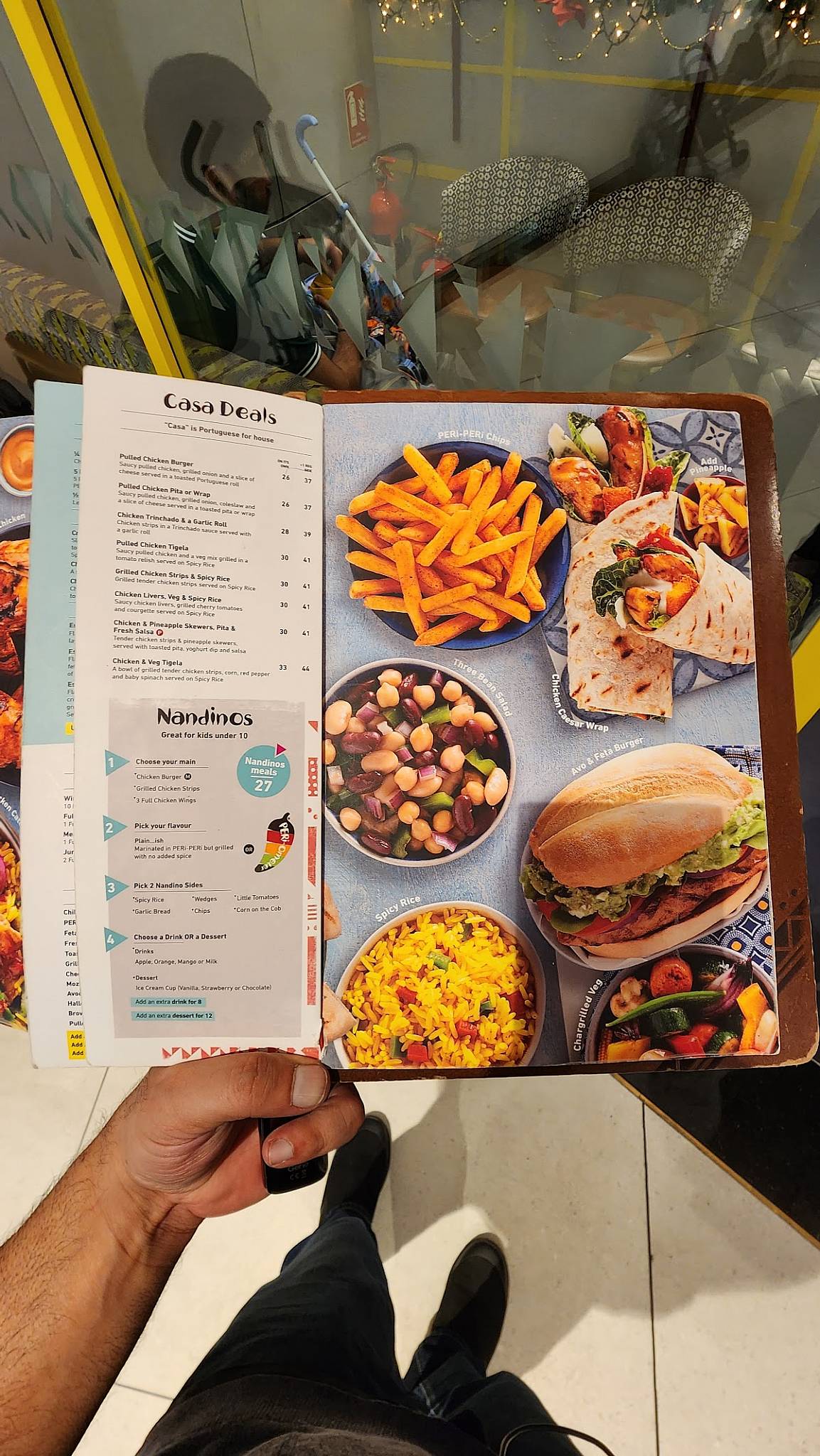 Menu at Nando's The Dubai Mall restaurant, Dubai, Waterfront Promenade ...