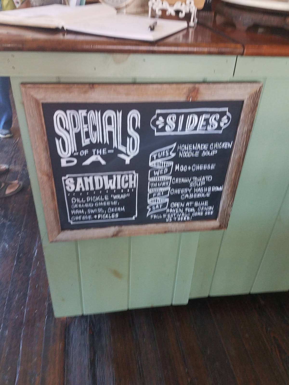 Menu at Old Corner Hardware Store Sandwich Shop restaurant, Royston