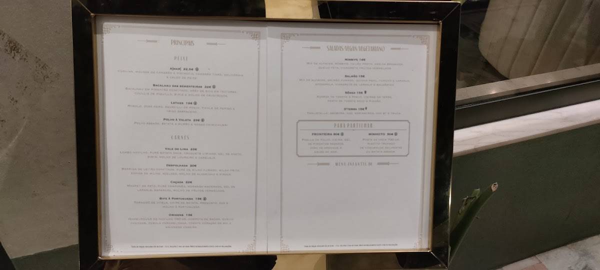 Menu em Origens Restaurante & Bar Ponte de Lima, Ponte de Lima