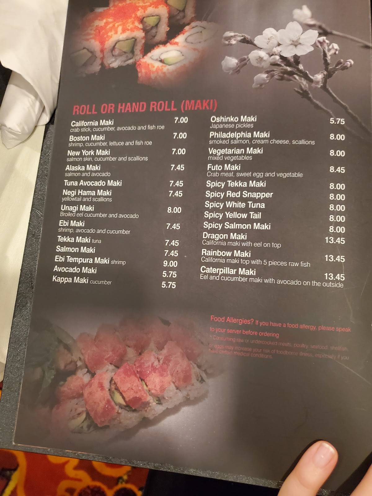 Menu at Panda North Chinese And Japanese Restaurant, Brattleboro