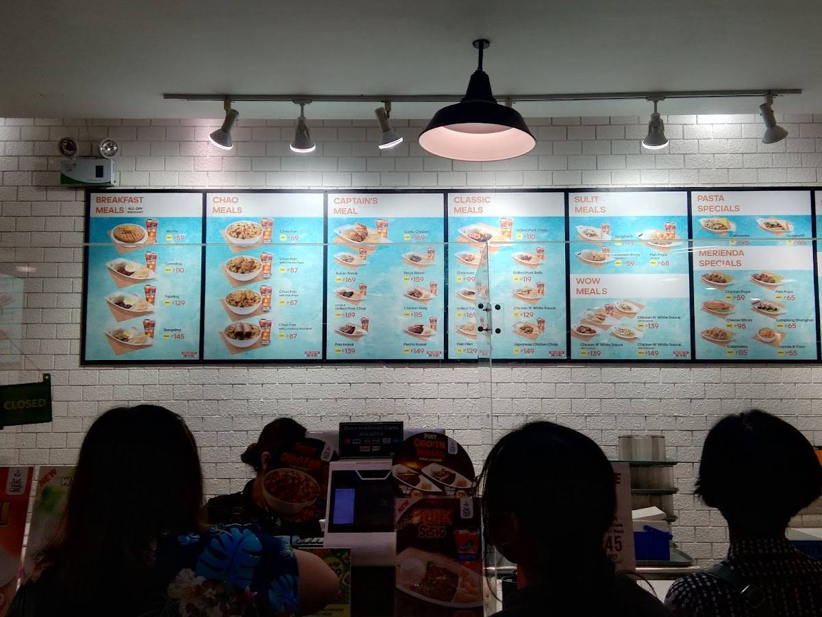 Carta de Port Food Cafe - Gaisano Mall of Davao, Dávao