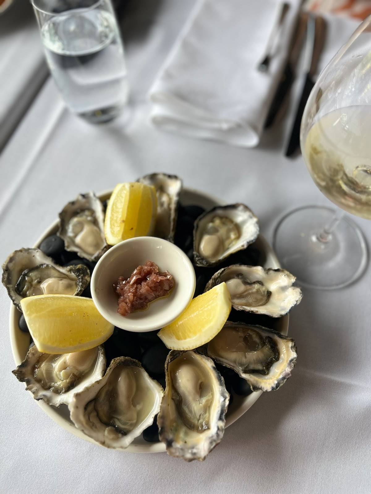 Menu at Port Phillip Estate and Kooyong Wines restaurant, Red Hill South
