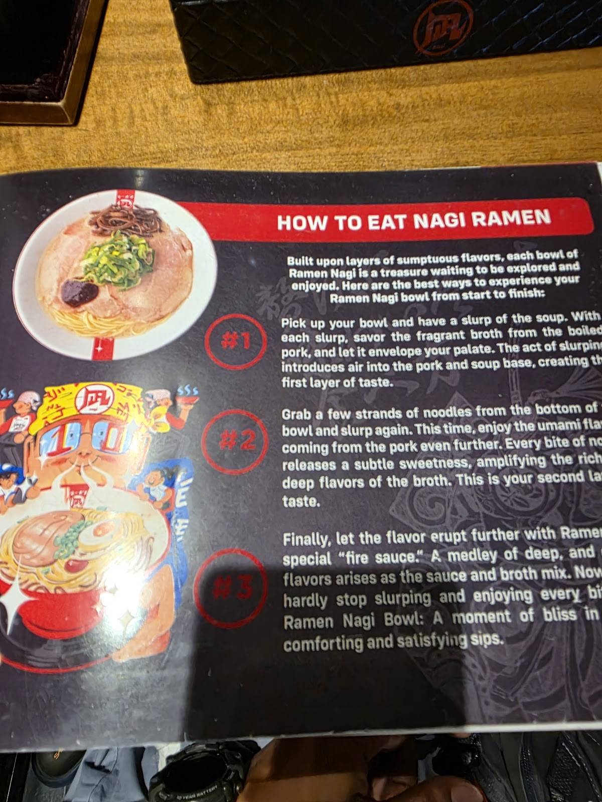 Menu at Ramen Nagi - SM Fairview restaurant, Quezon City