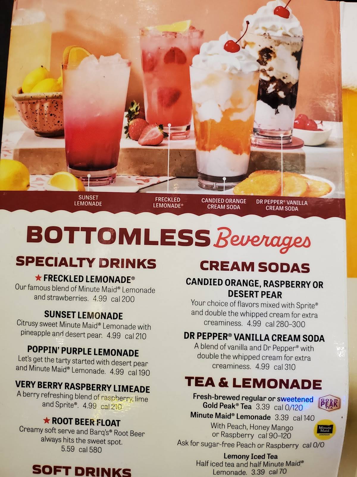 Menu at Red Robin Gourmet Burgers and Brews restaurant, Skokie ...