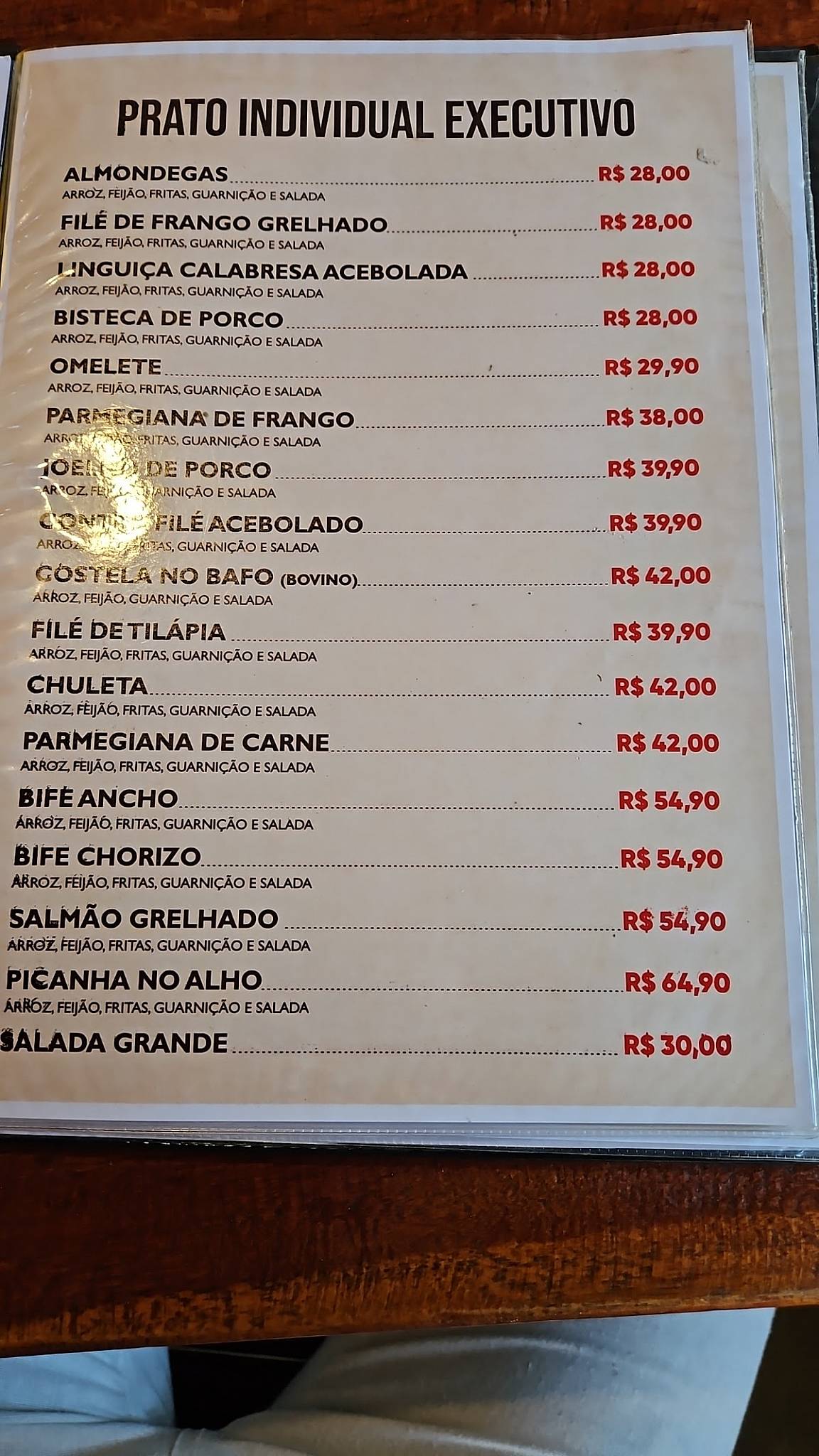 Menu em Restaurante Rancho Tajiri, Biritiba-Mirim