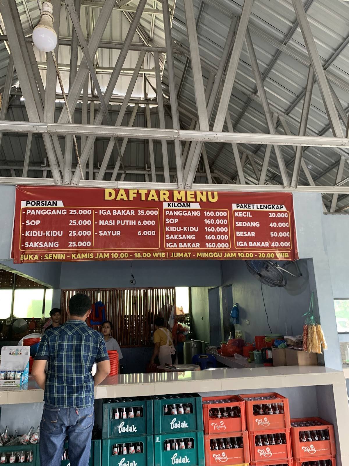 Menu at SERASI RASA Roasted Pork Restaurant of Lau Gendek, Peceran ...