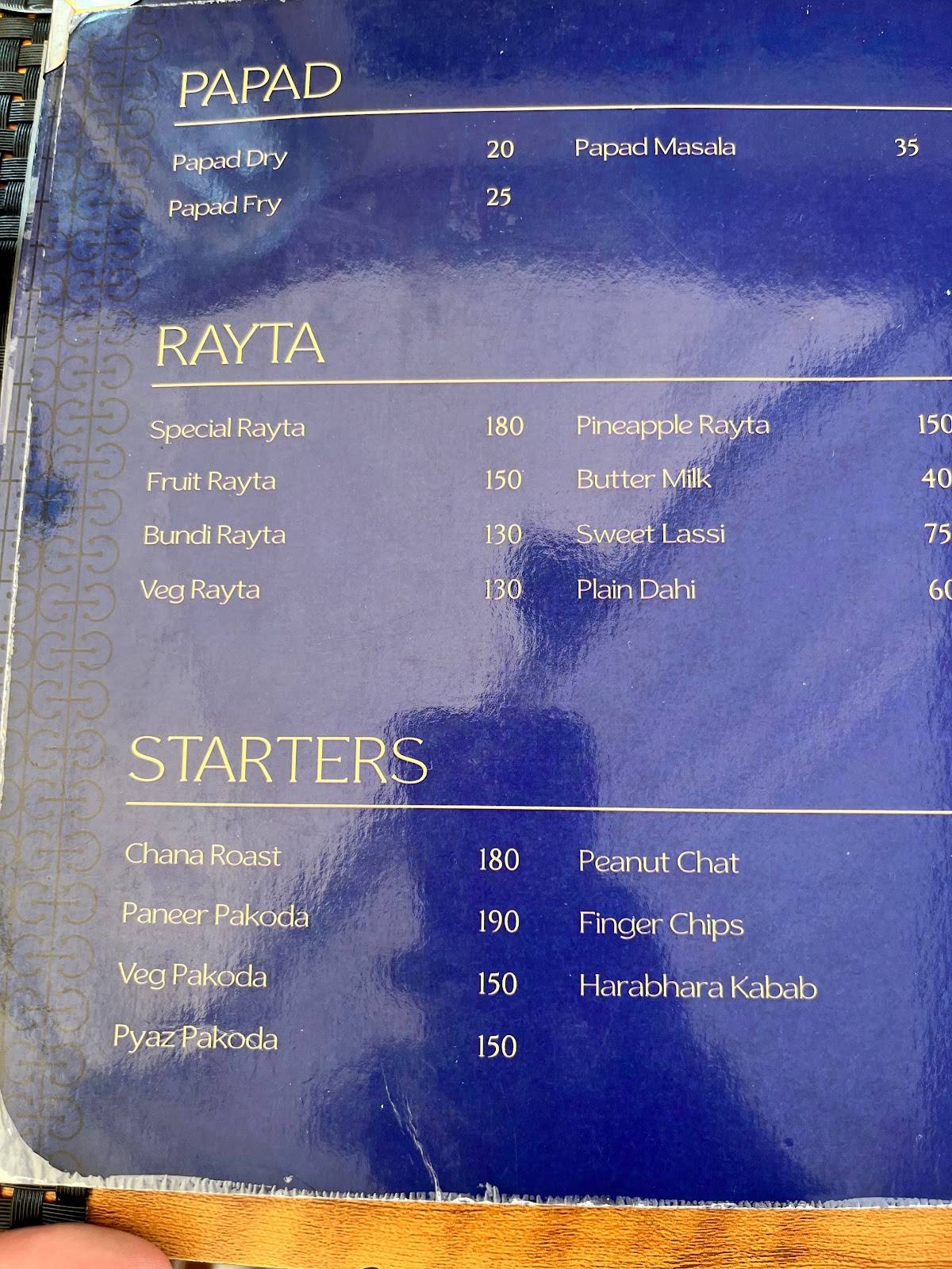 Menu at Shri Siddhi Vinayak Restaurant and Banquet, Koi Cafe, India