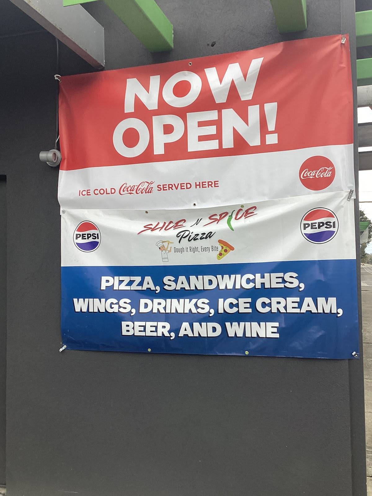 Menu at Slice N Spice Pizza restaurant, Bellingham