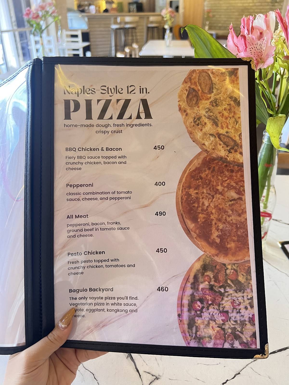Menu at Steak & Sip restaurant, Baguio