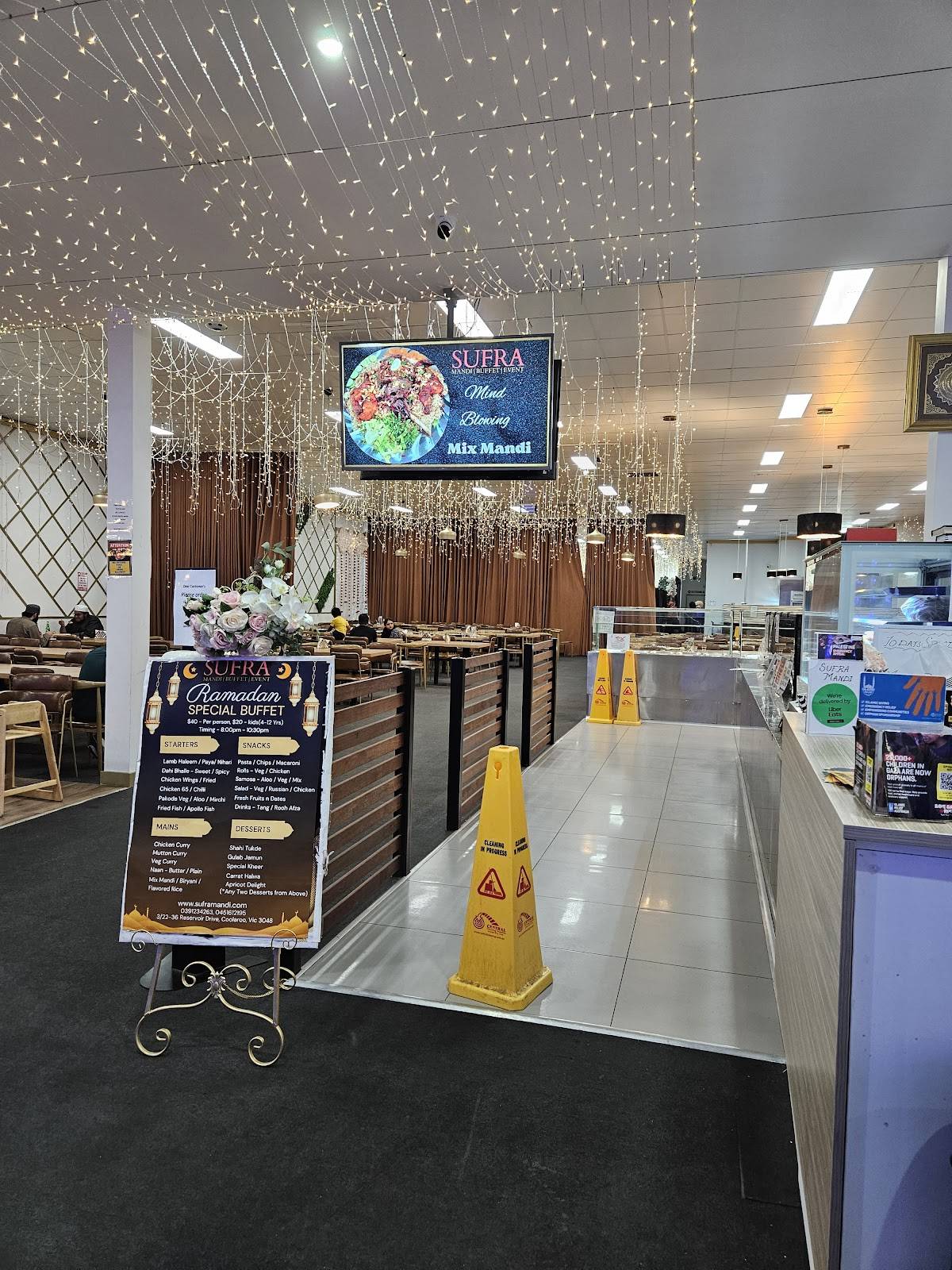 Menu at Sufra Mandi Restaurant & Banquet Hall, Coolaroo