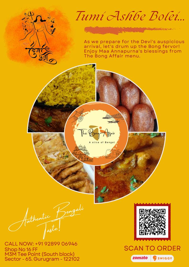 Menu at THE BONG AFFAIR, Gurugram