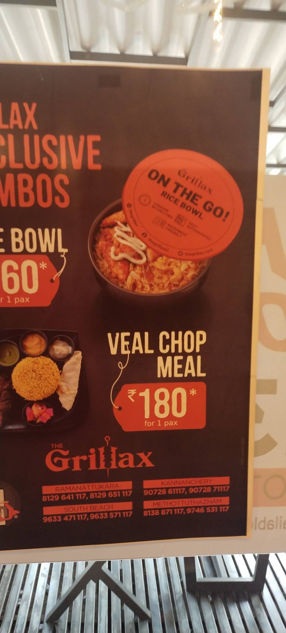 Menu at THE Grillax Methottuthazham, Kozhikode, Pottammal ...