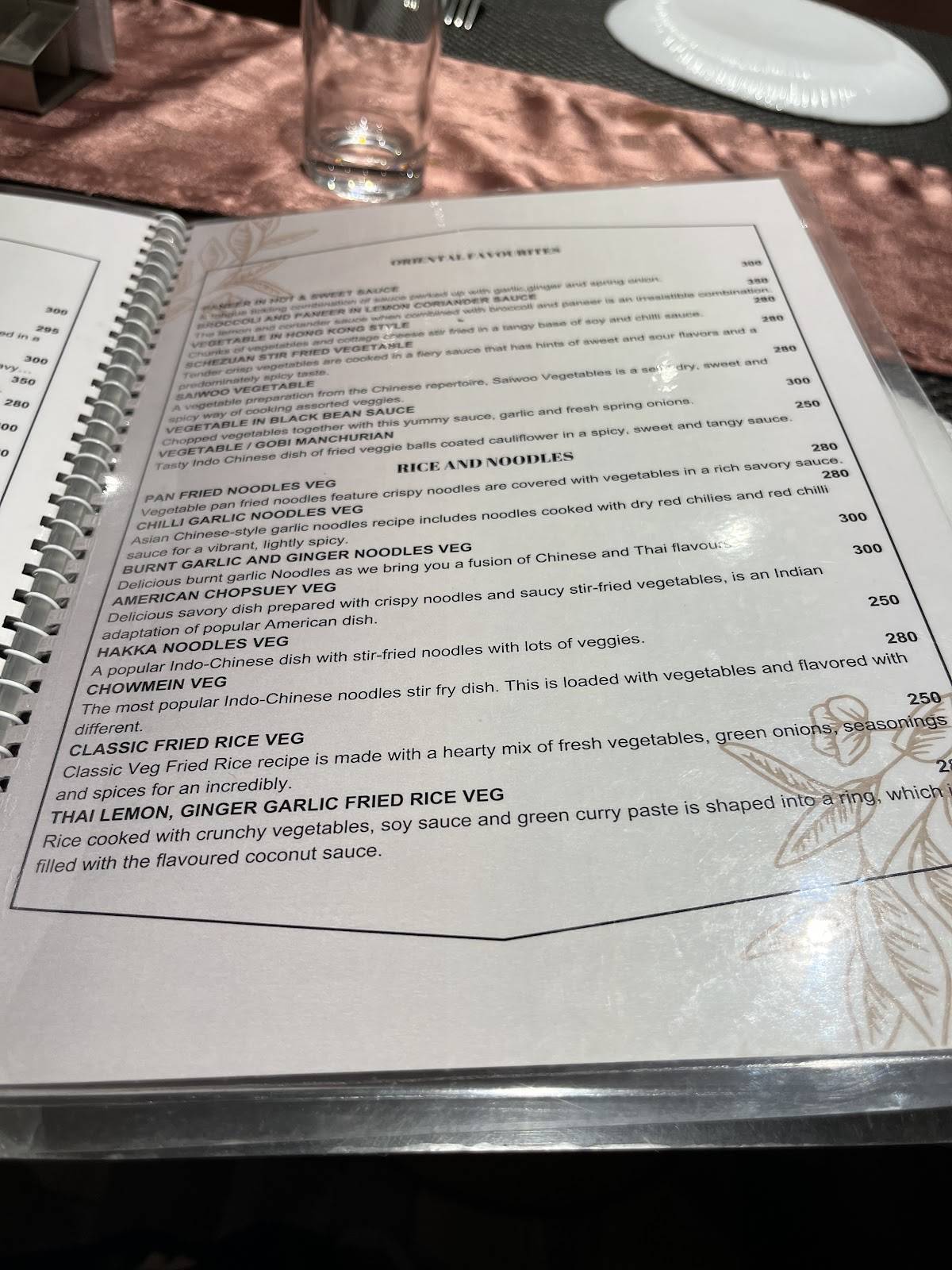 Menu at The Subz-Pure veg restaurant, Shillong
