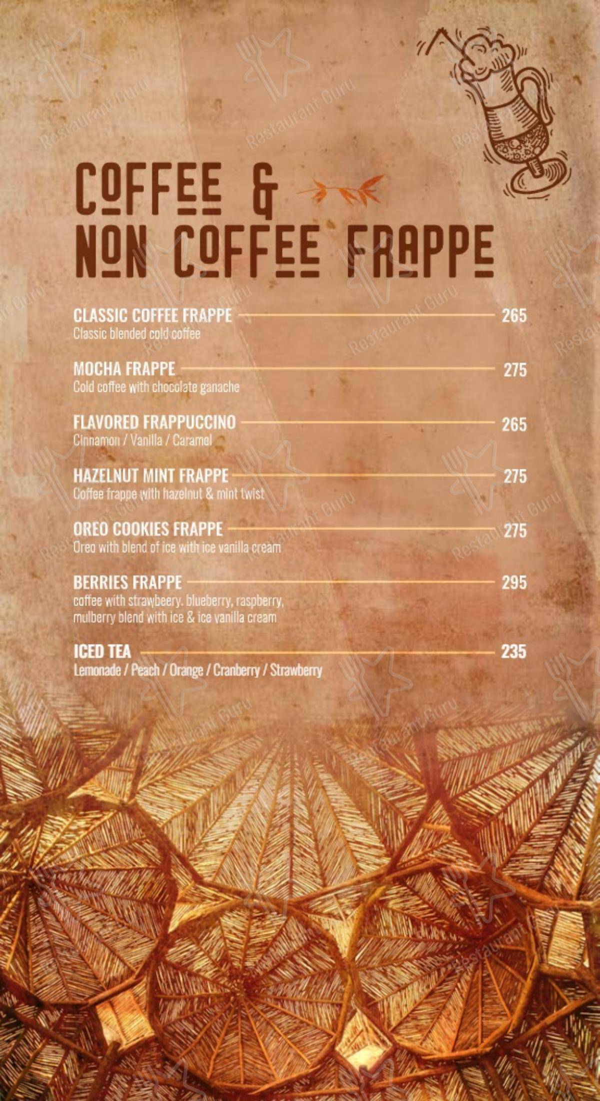 Menu at The Wan Nestz Resto & Cafe, Surat