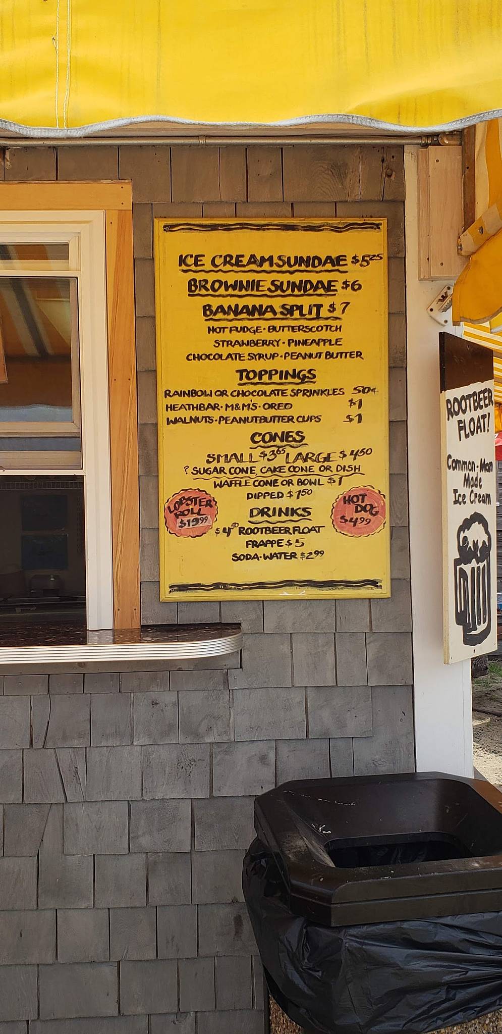 Menu at Town Docks Restaurant - Summers Only, Meredith