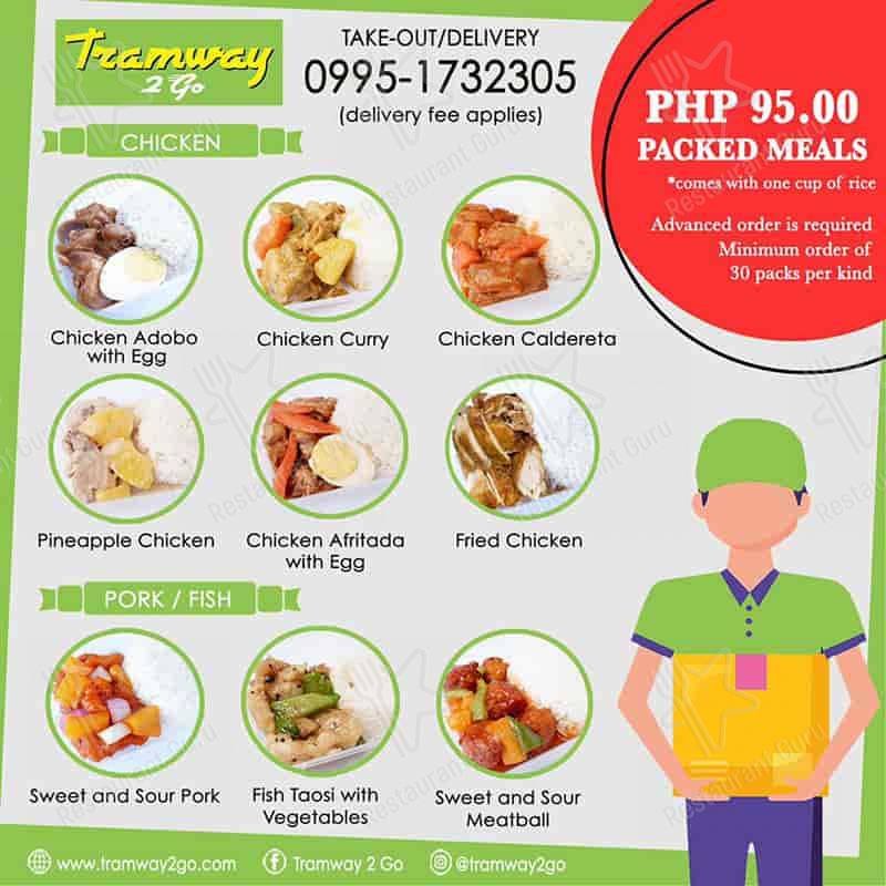 Menu at Tramway Bayview Buffet restaurant, Pasay, Roxas Blvd