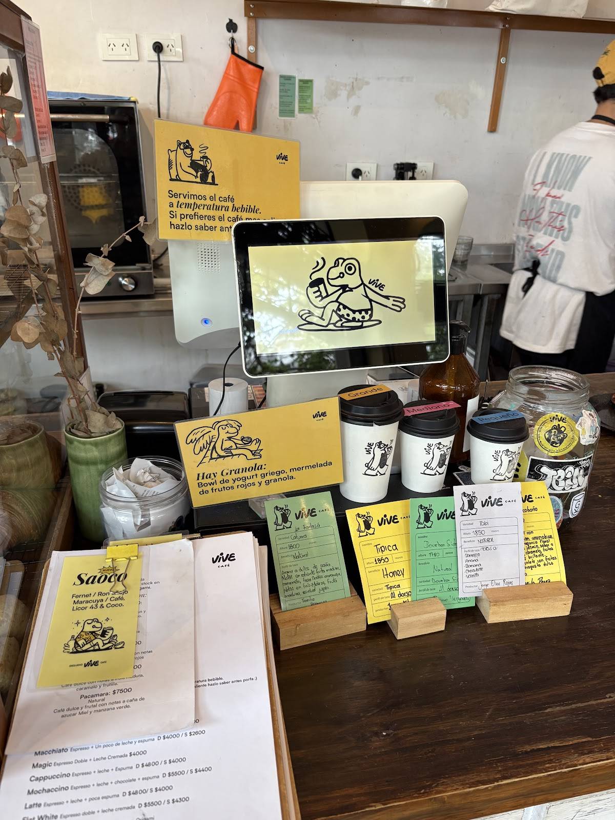 Menu at Vive Café, Buenos Aires, Av. Álvarez Thomas 1500