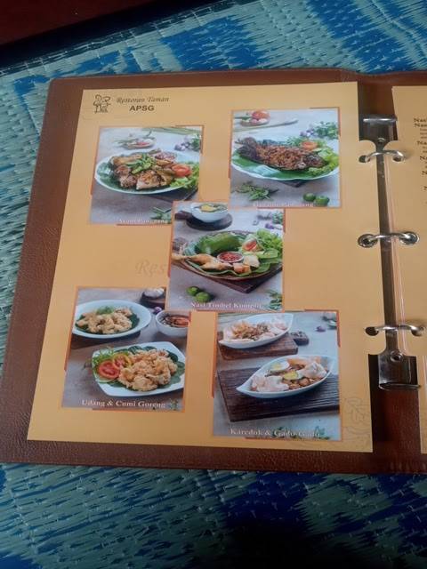 Menu at Restoran Taman Ayam Panggang Situ Gintung restaurant, South ...