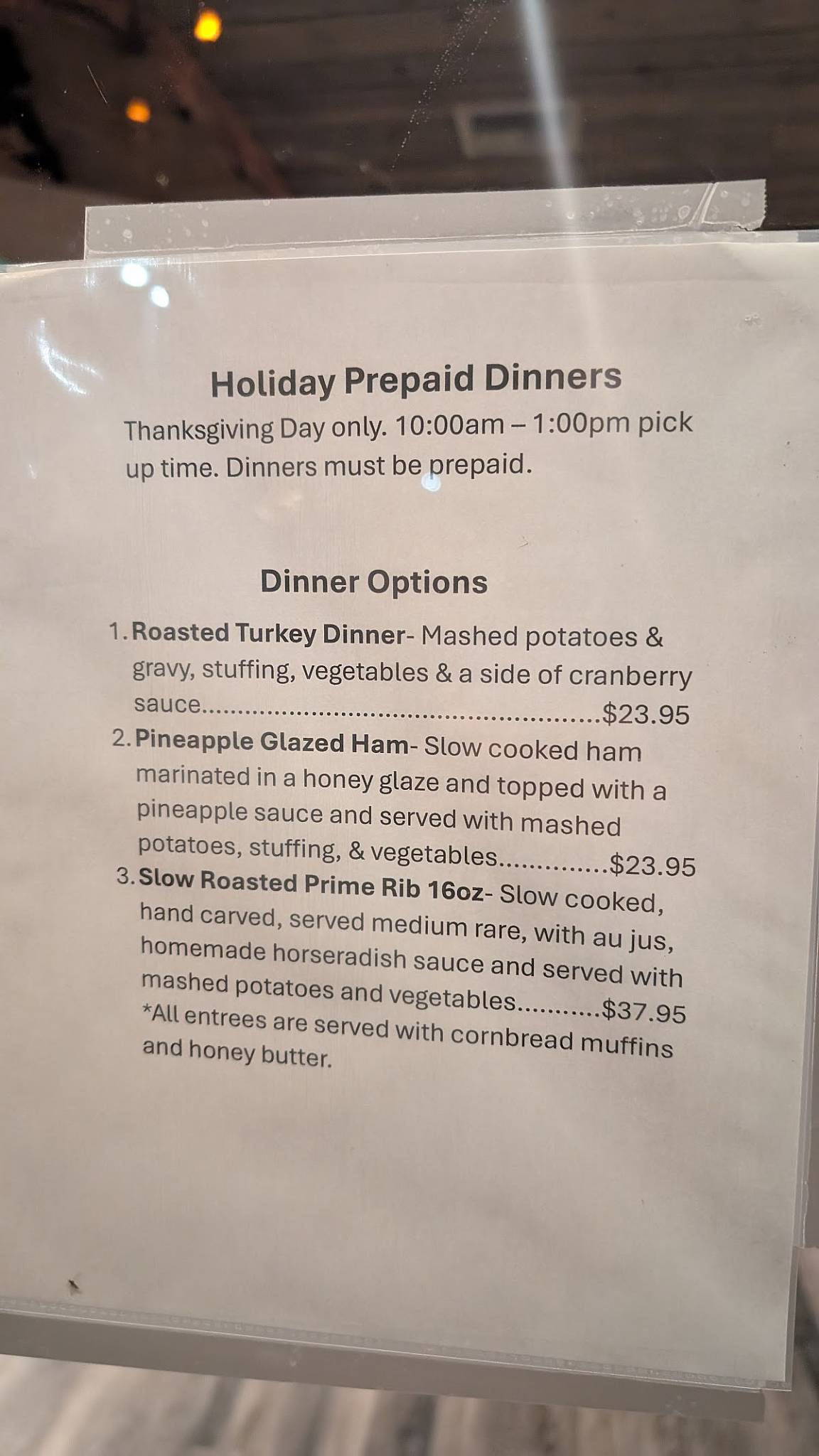 Menu at Rocking K Ranch pub & bar, Hemet