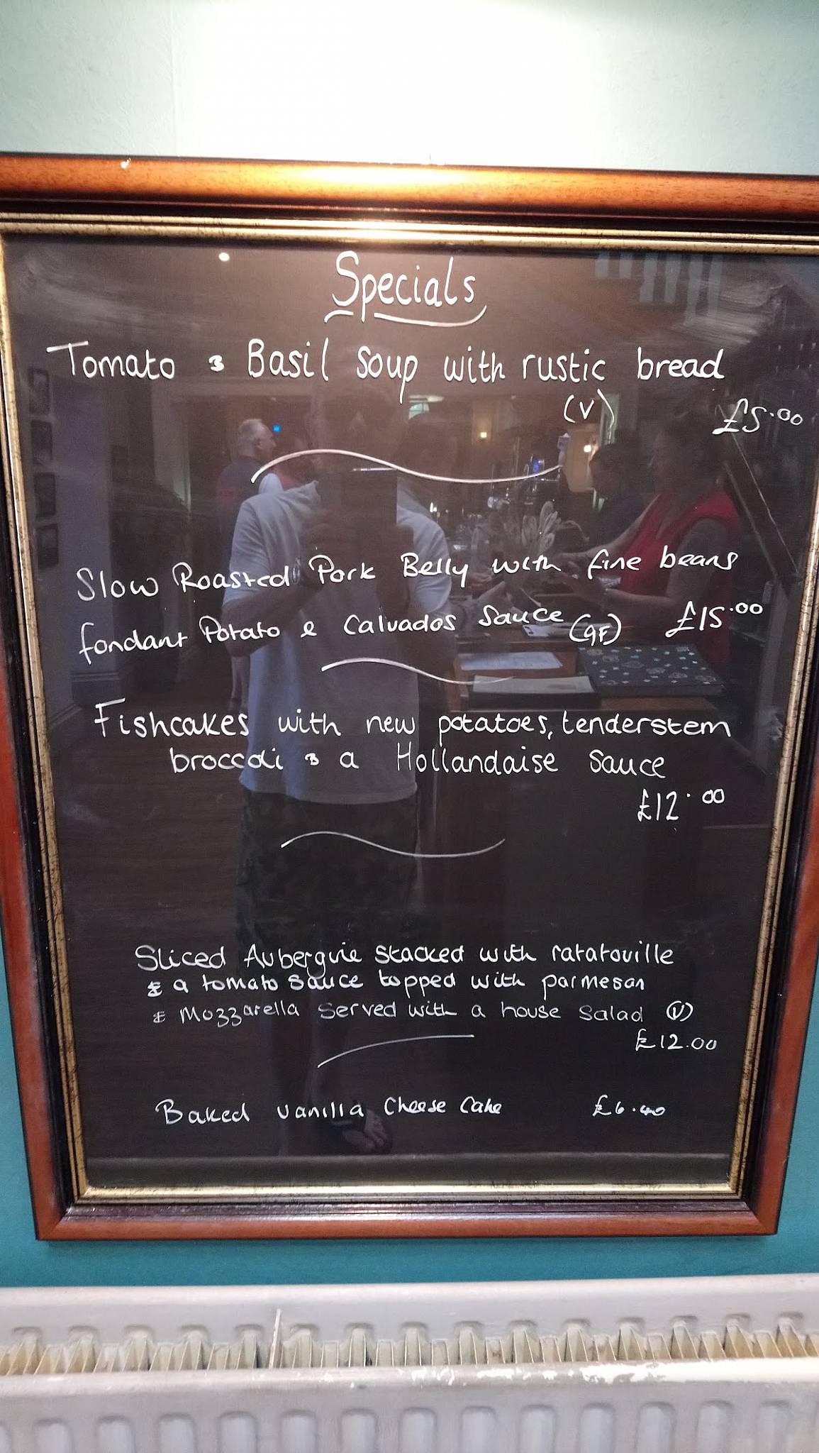 Menu at Royal Inn (Portishead) pub & bar, Bristol