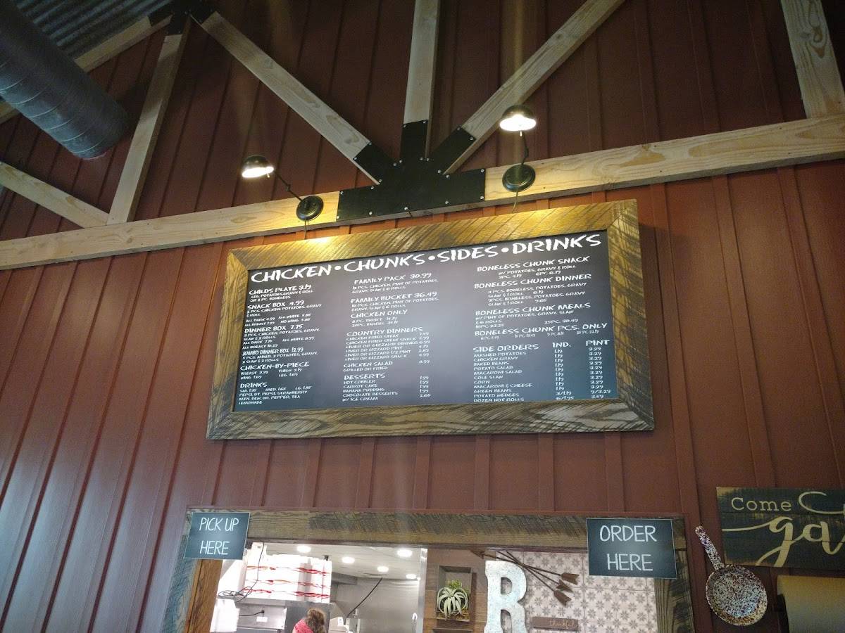 Menu at Roy's Fried Chicken restaurant, Coweta, OK-51
