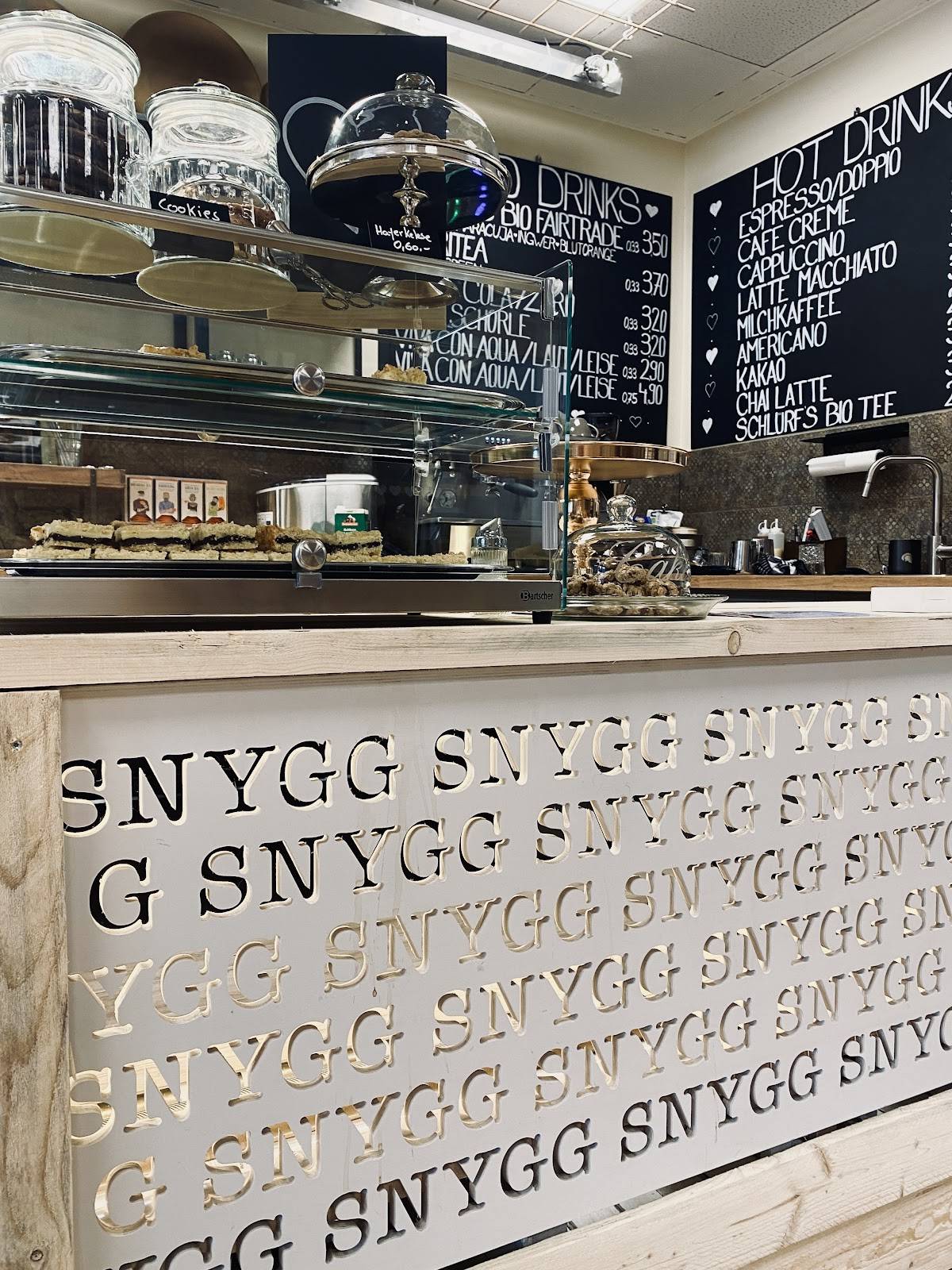 Speisekarte von SNYGG HOME cafe, Nürnberg