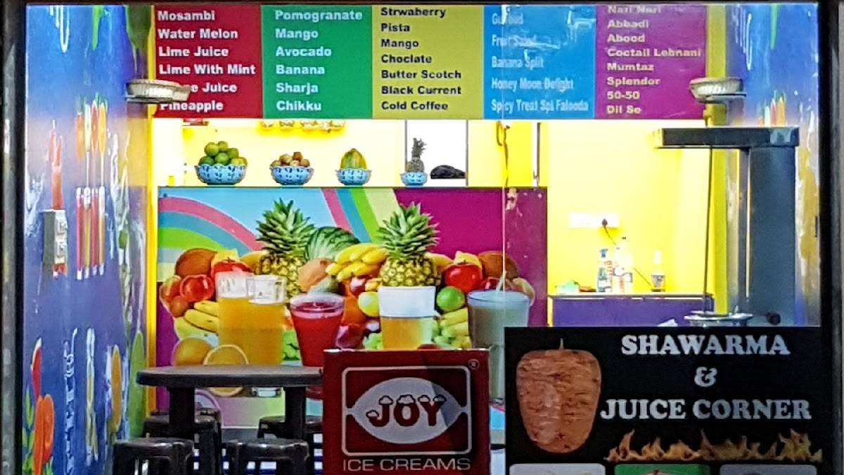 Menu at Spicy Treat Shawarama and Juice Corner, Bengaluru