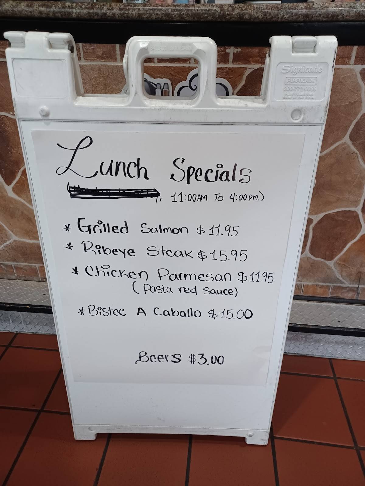 Menu at Salt & Pepper Chef restaurant, Pompano Beach, Powerline Rd #11