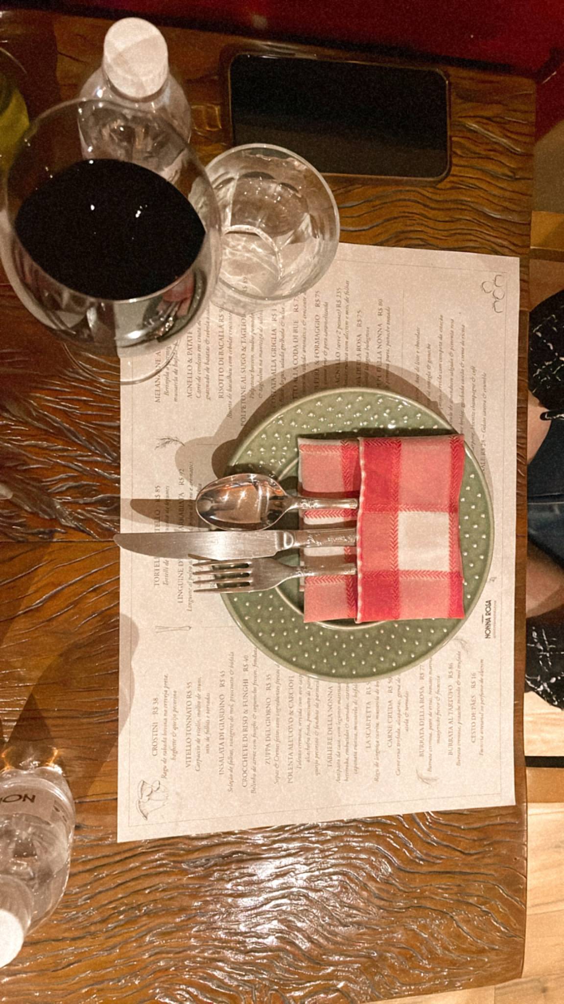 Menu em Osteria Nonna Rosa restaurante, São Paulo