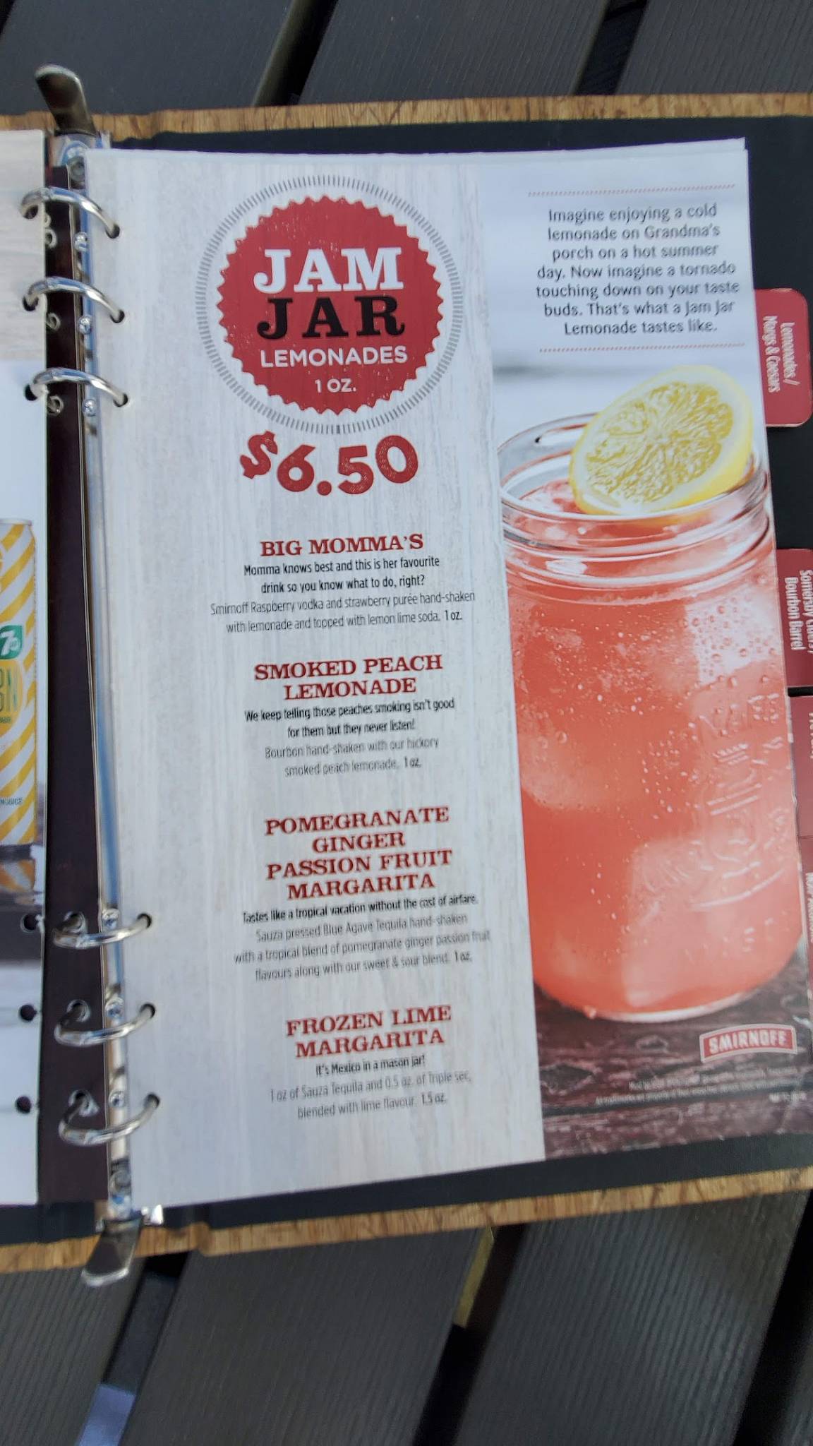 Menu at Montana’s BBQ & Bar, Sault Ste. Marie