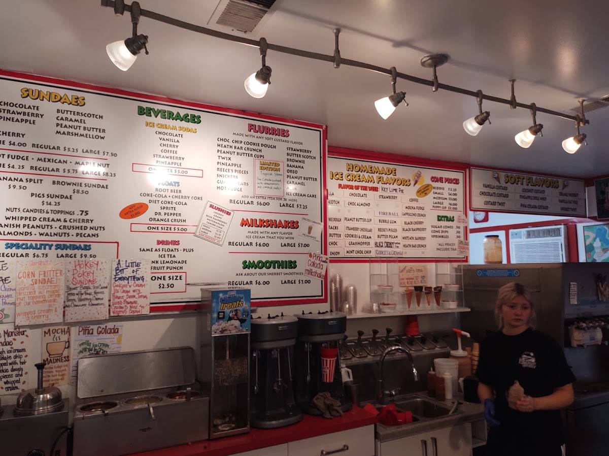 Menu at Seneca Farms restaurant, Penn Yan, NY-54A