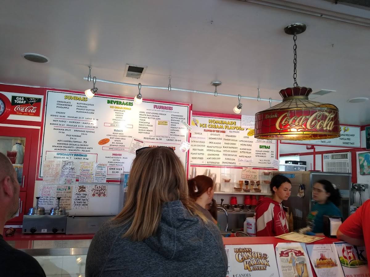 Menu at Seneca Farms restaurant, Penn Yan, NY-54A
