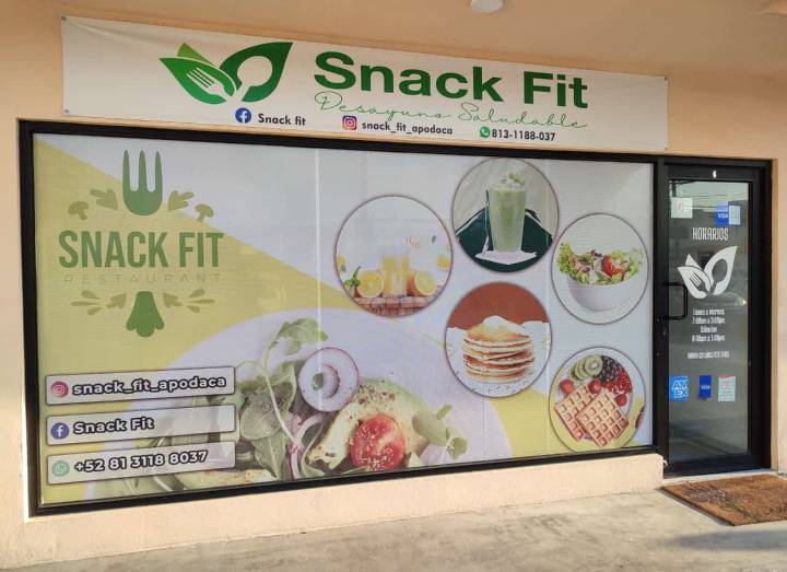 Menu at Snack fit restaurant, Ciudad Apodaca