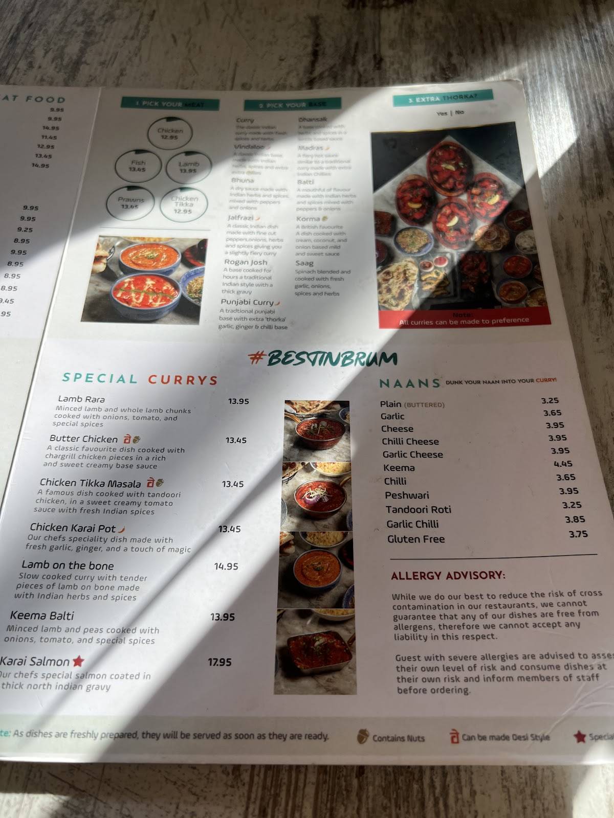 Menu at Soho Tavern Hampton In Arden pub & bar, Solihull