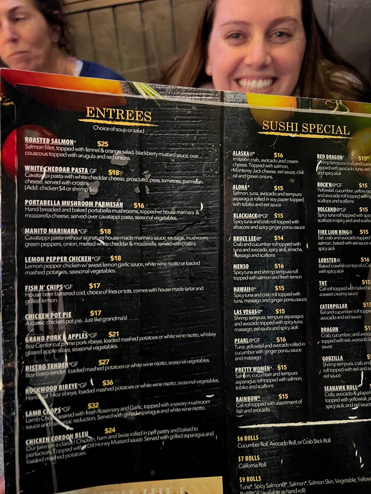 Menu at South Hill Grill restaurant, Spokane, E 57th Ave