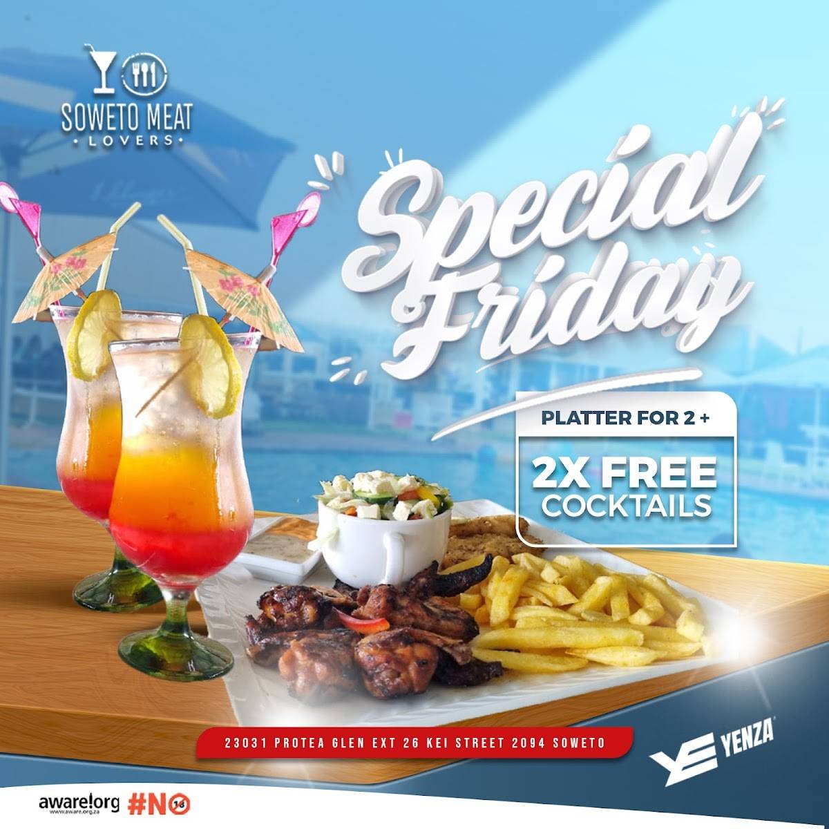 Menu at Soweto Meat Lovers pub & bar, Soweto