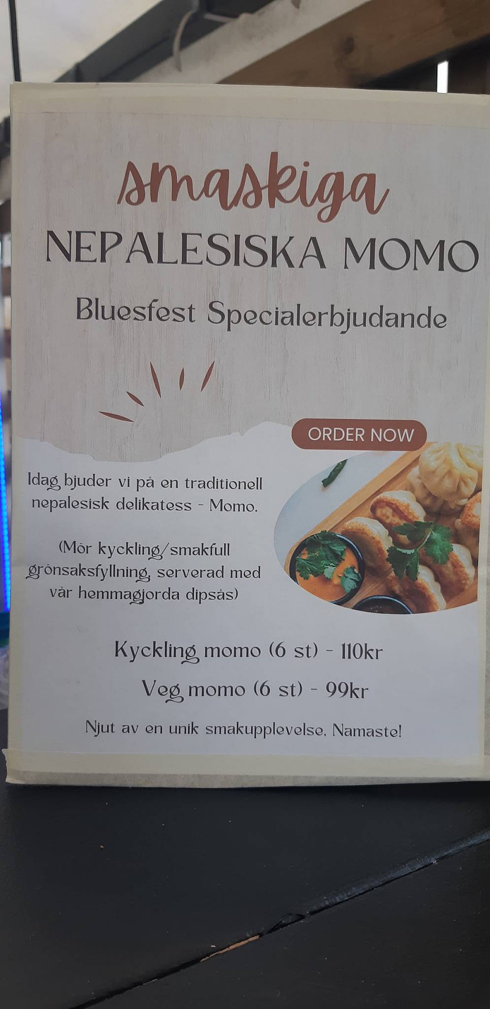 Menu at Spice Garden Åmål restaurant, Åmål, Södra Ågatan 11