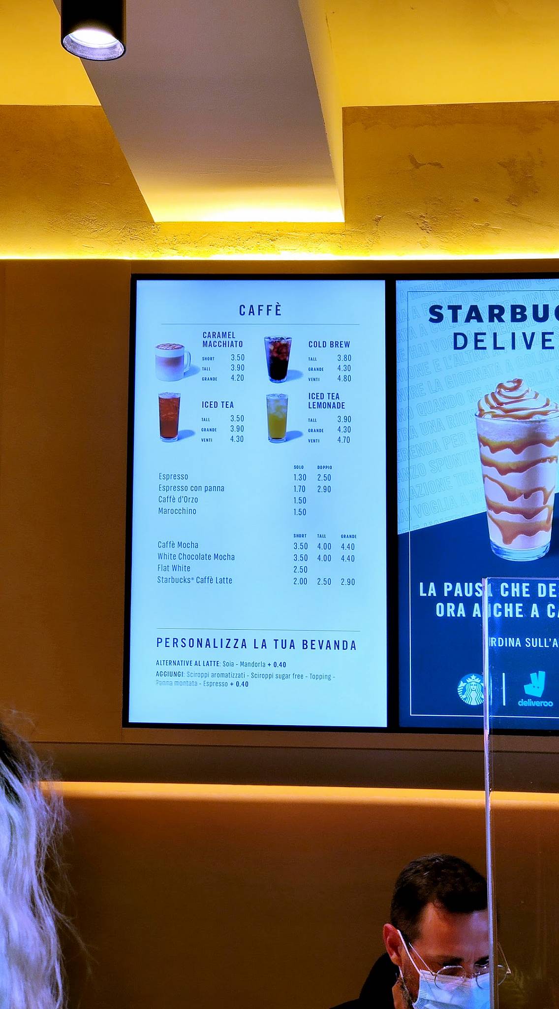 Menu at Starbucks Centro Commerciale I Gigli, Campi Bisenzio